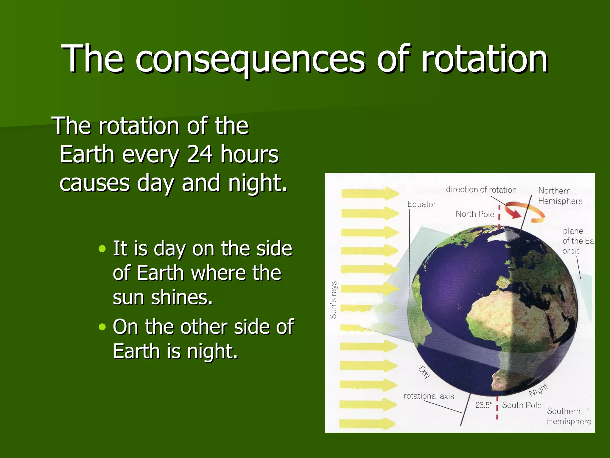 The movements of the Earth | PPT