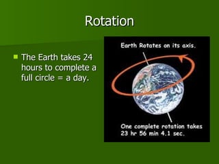 The movements of the Earth | PPT