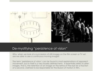 The Moving Image & Immersion | PPTX