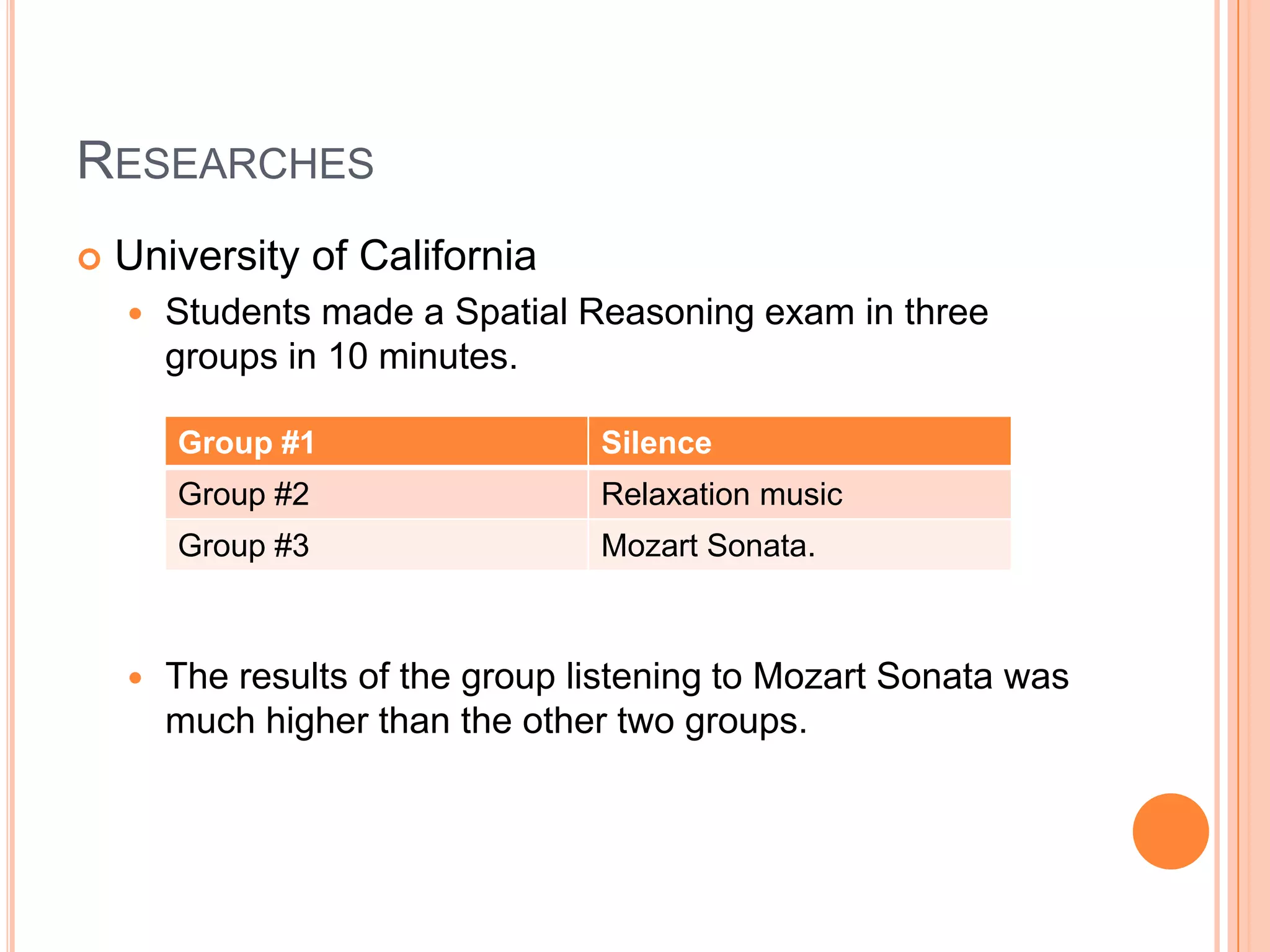 The mozart effect | PPTX