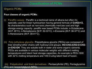 Themperature regulating finish presentation | PPTX