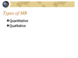 The mr process | PPT