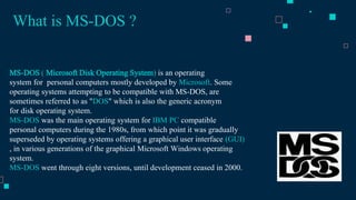 The MS-DOS File System.pptx