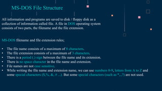 The MS-DOS File System.pptx