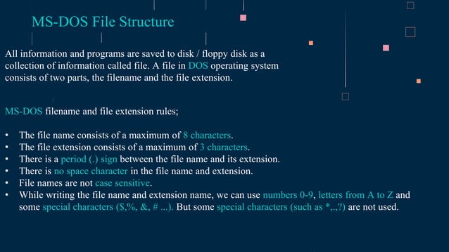 The MS-DOS File System.pptx