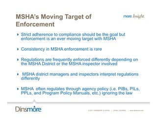 The msha enforcement process | PDF