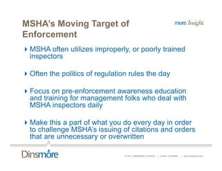 The msha enforcement process | PDF