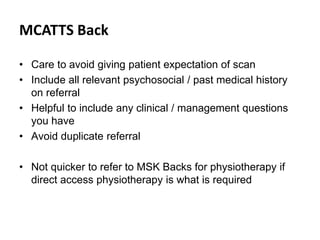 The MSK Referral System may 2015 | PPTX