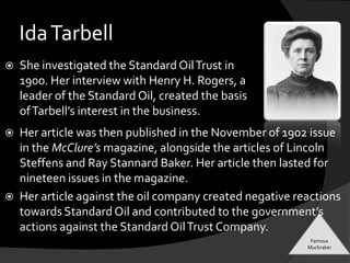 The Muckrakers | PPTX