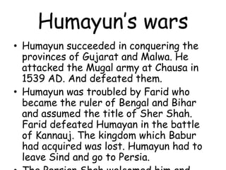 The mughal empire | PPTX