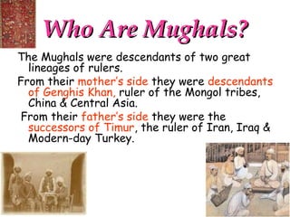 The mughal empire | ODP