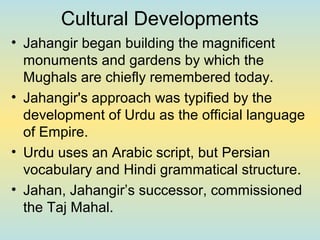 The mughal empire 2nd period | PPT