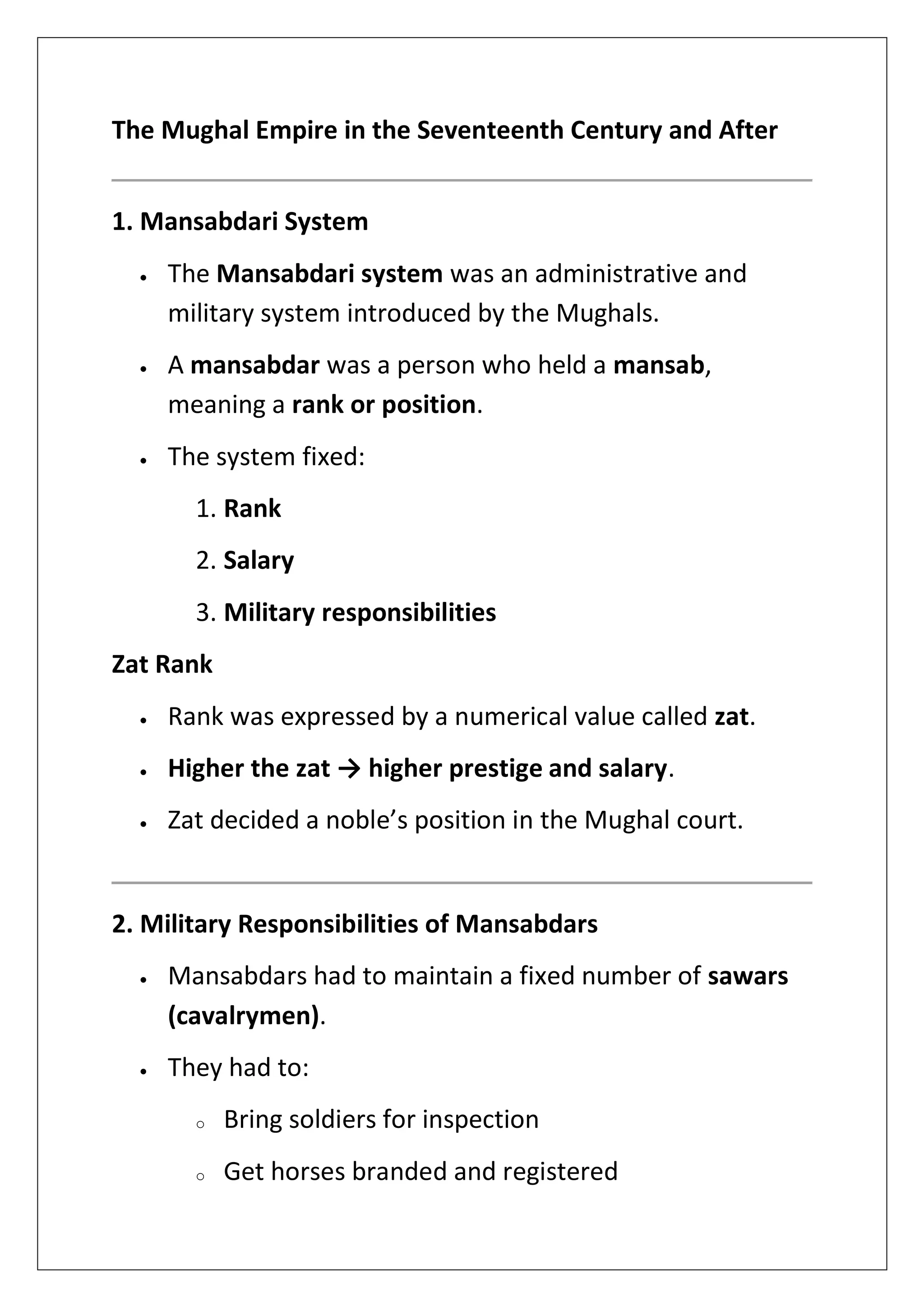 The Mughal Empire in the Seventeenth Century and After.pdf