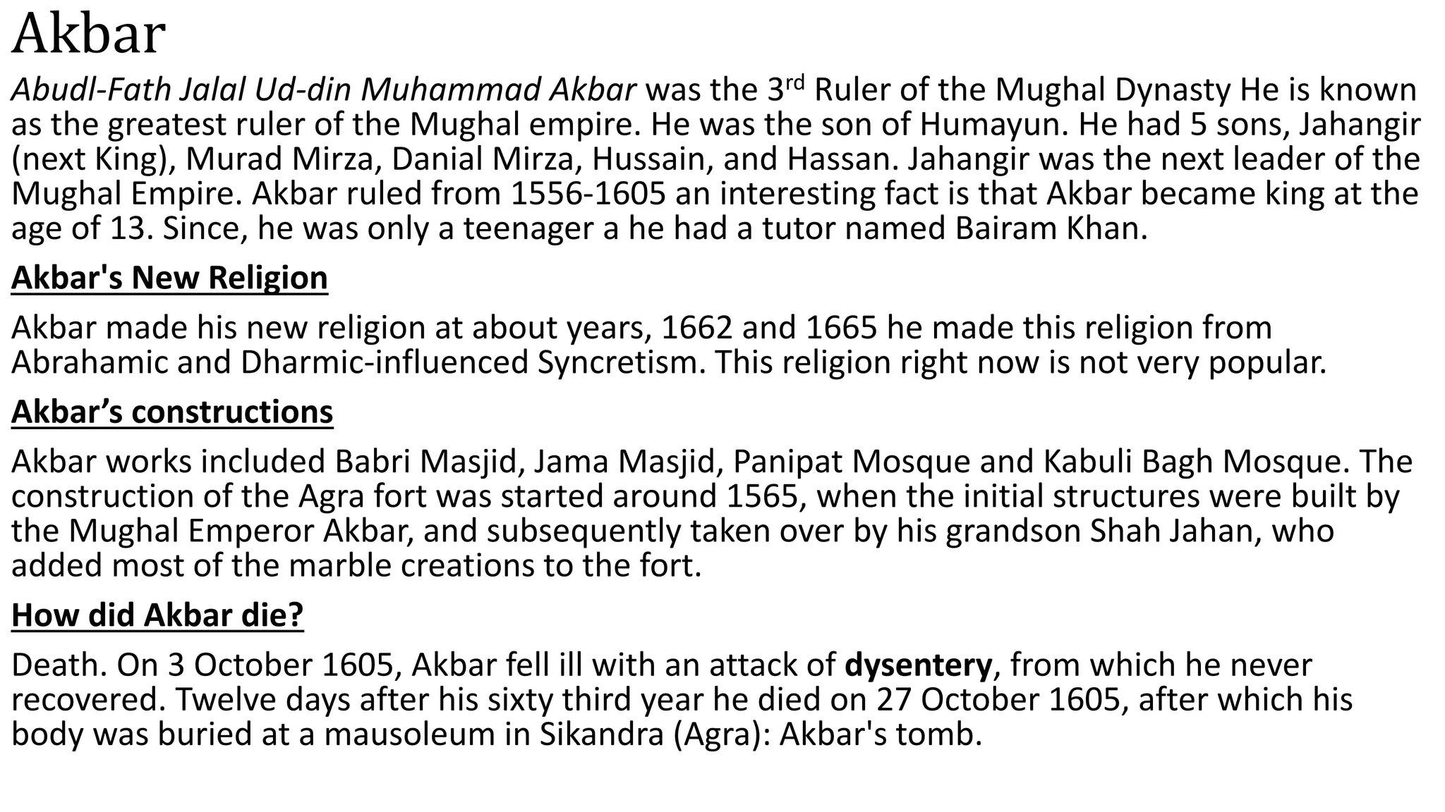 The Mughal Empire | PPTX