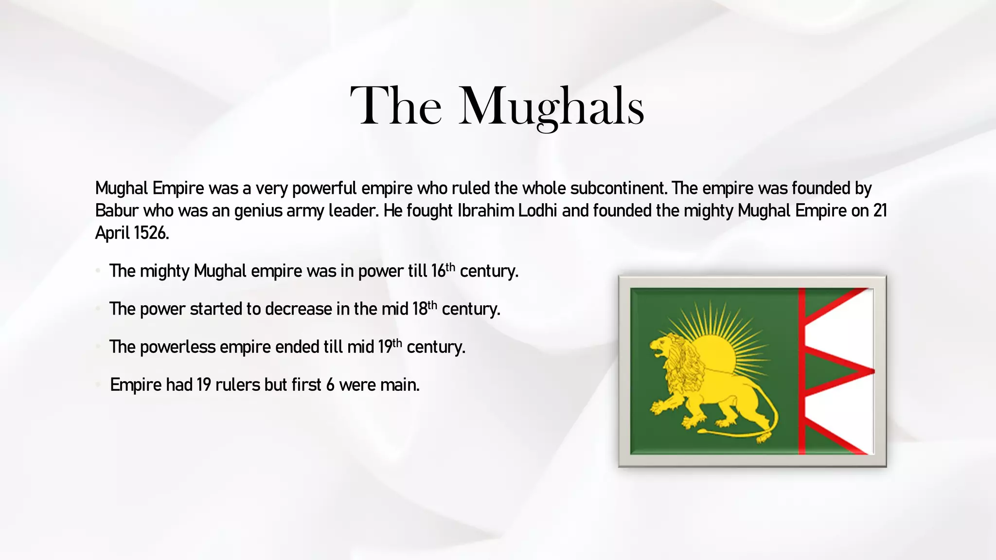 The Mughal Empire | PPT