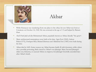 The mughals | PPT
