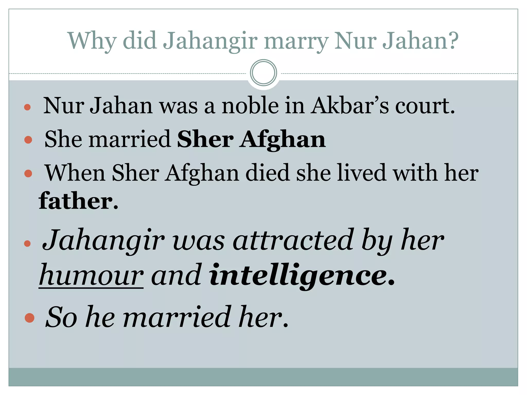 THE MUGHAL EMPIRE - EMPEROR JAHANGIR FULL LIFE GREAT FOR STUDENTS OF ...