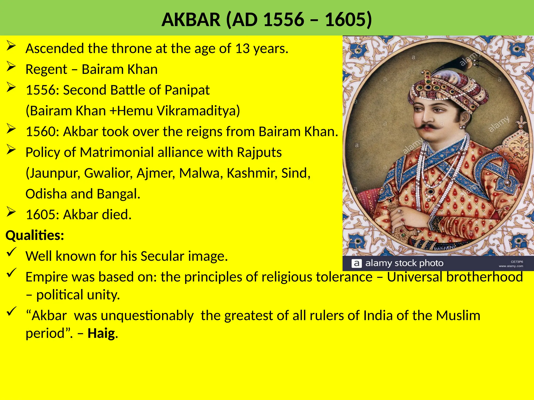 The Mughals (16th to 17th Century) _ Class VII _ History | PPTX