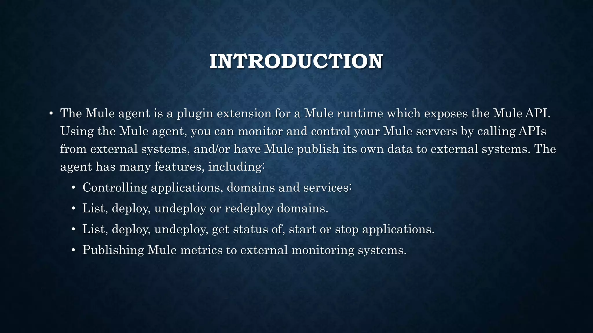 The Mule Agent | PPTX