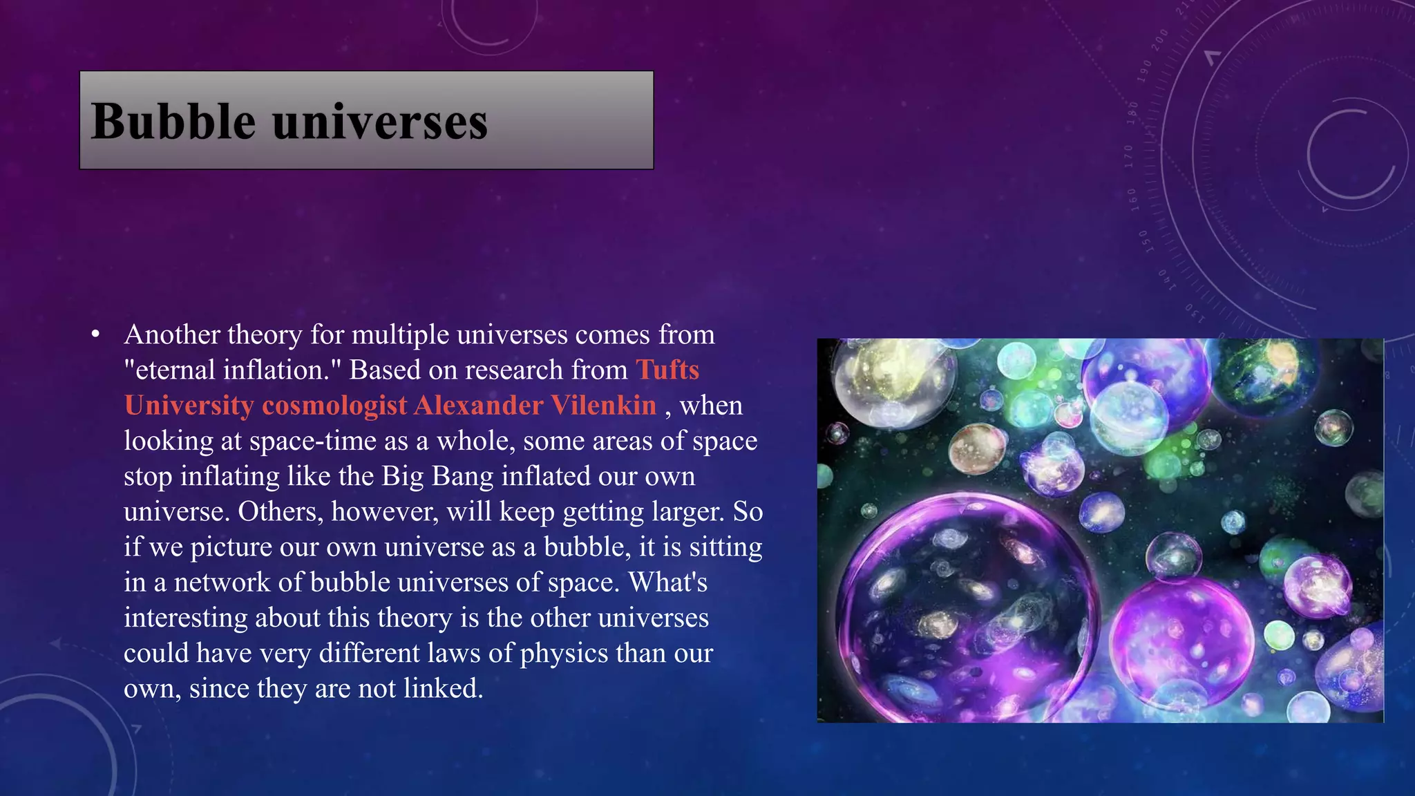 The multi universe theory | PPTX