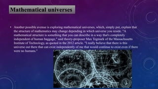 The multi universe theory | PPTX