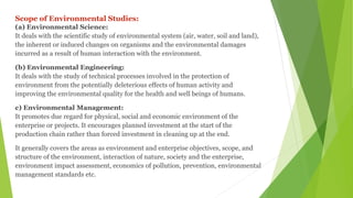 The multidiciplinary nature of environmental studies.pptx