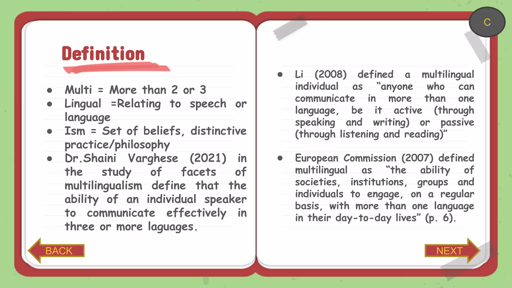 The multilingual turn in the outer layer world.pptx | Education