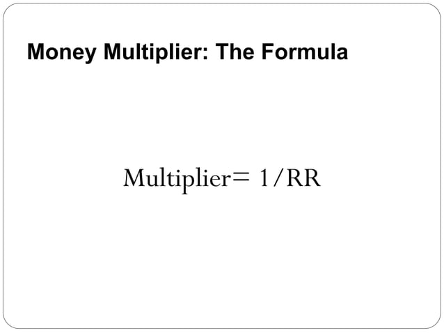 The Multipliers | PPT