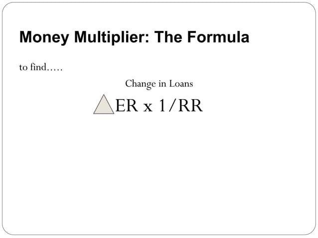 The Multipliers | PPT