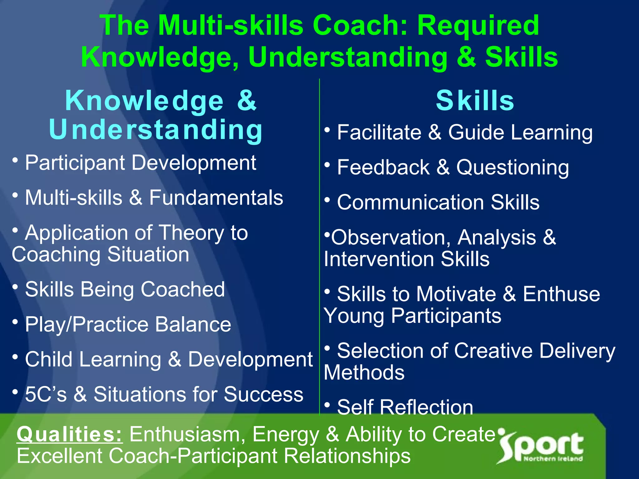 The Multiskills Experience Wildcats Forum Presentation | PPS