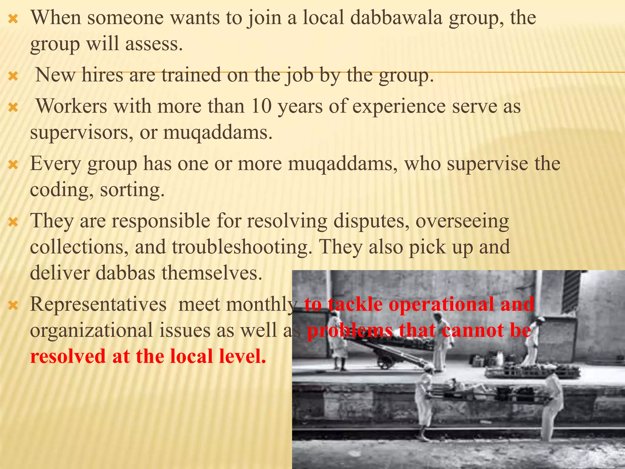 The mumbai dabbawalas | PPTX