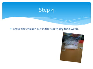 Mummification of a chicken wing | PPTX