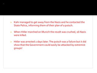 The munich putsch | PPTX