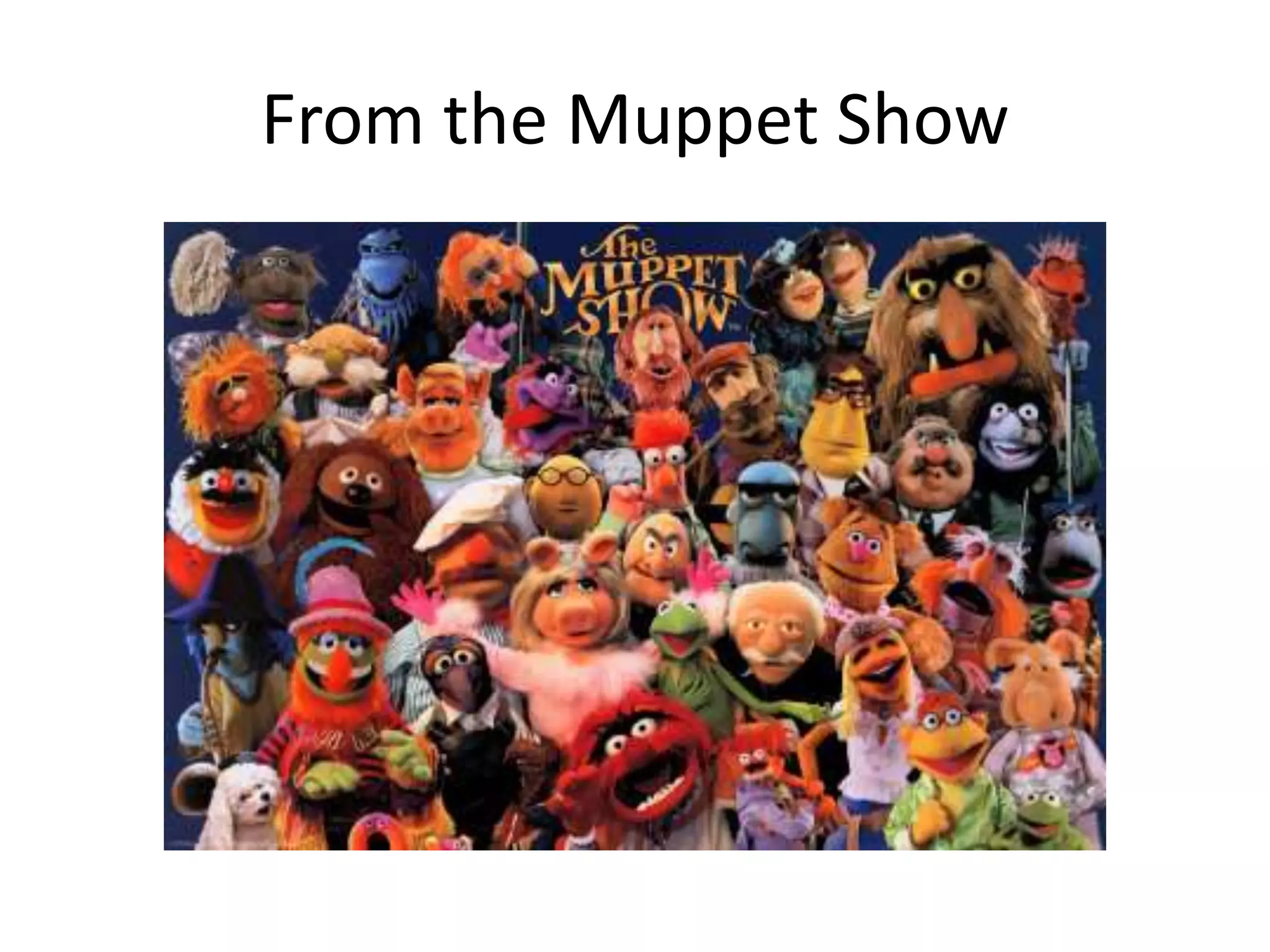 The muppets | PPTX