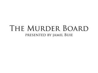 The Murder Board - How to improve ideas and bulletproof presentations ...