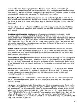 PBS: The Murder of Emmett Till | DOC