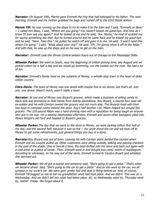 PBS: The Murder of Emmett Till | DOC