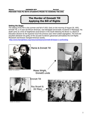 PBS: The Murder of Emmett Till | DOC