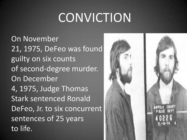 The murder of the DeFeo family | PPT