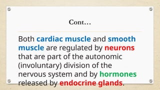 THE_MUSCULAR_SYSTEM Anatomy power point T | PPTX