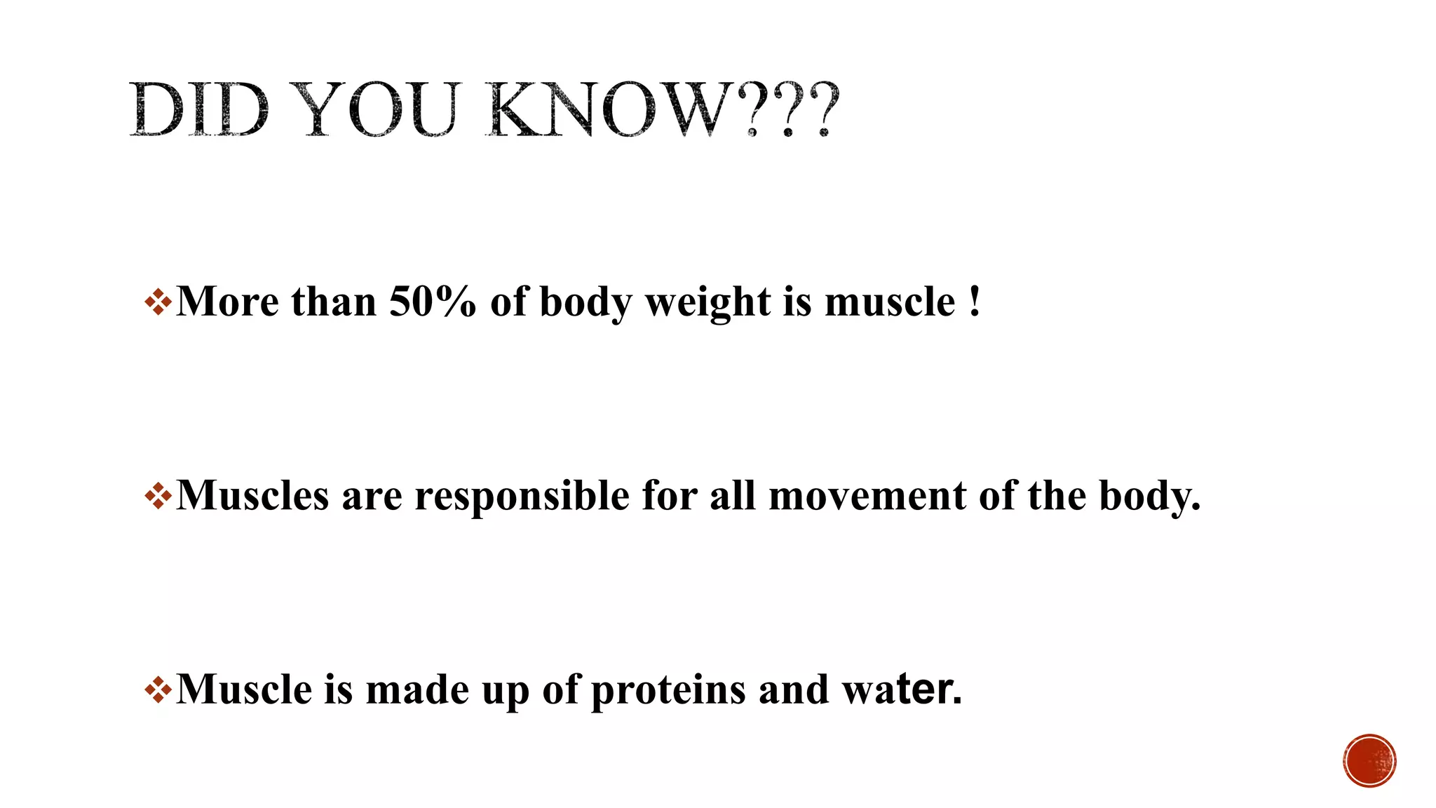 The muscular system | PPT