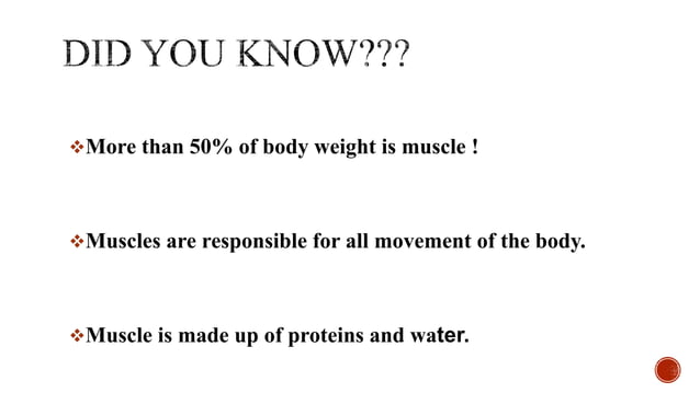 The muscular system | PPT