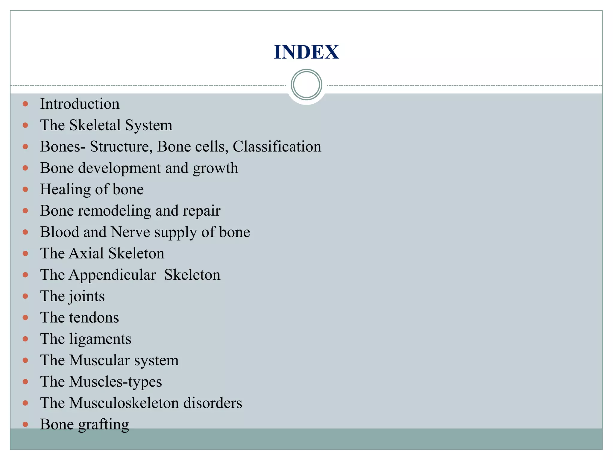 The musculoskeletal system Anatomy and physiology | PPTX