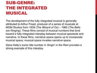 The musical (genre study) | PPTX