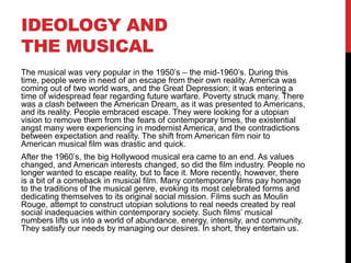 The musical (genre study) | PPTX