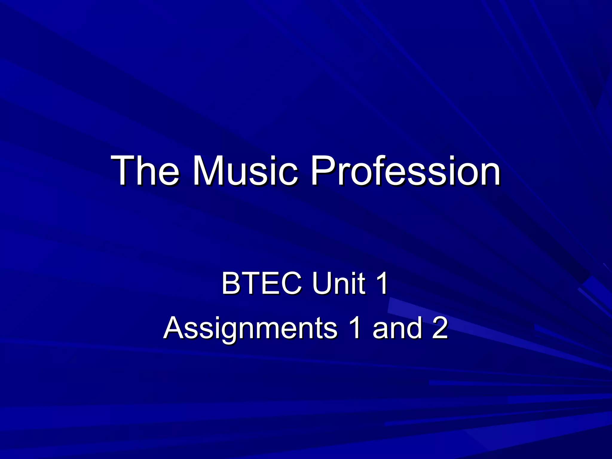 The music industry | PPT