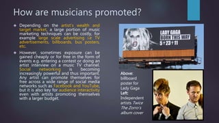 The Music Industry | PPTX