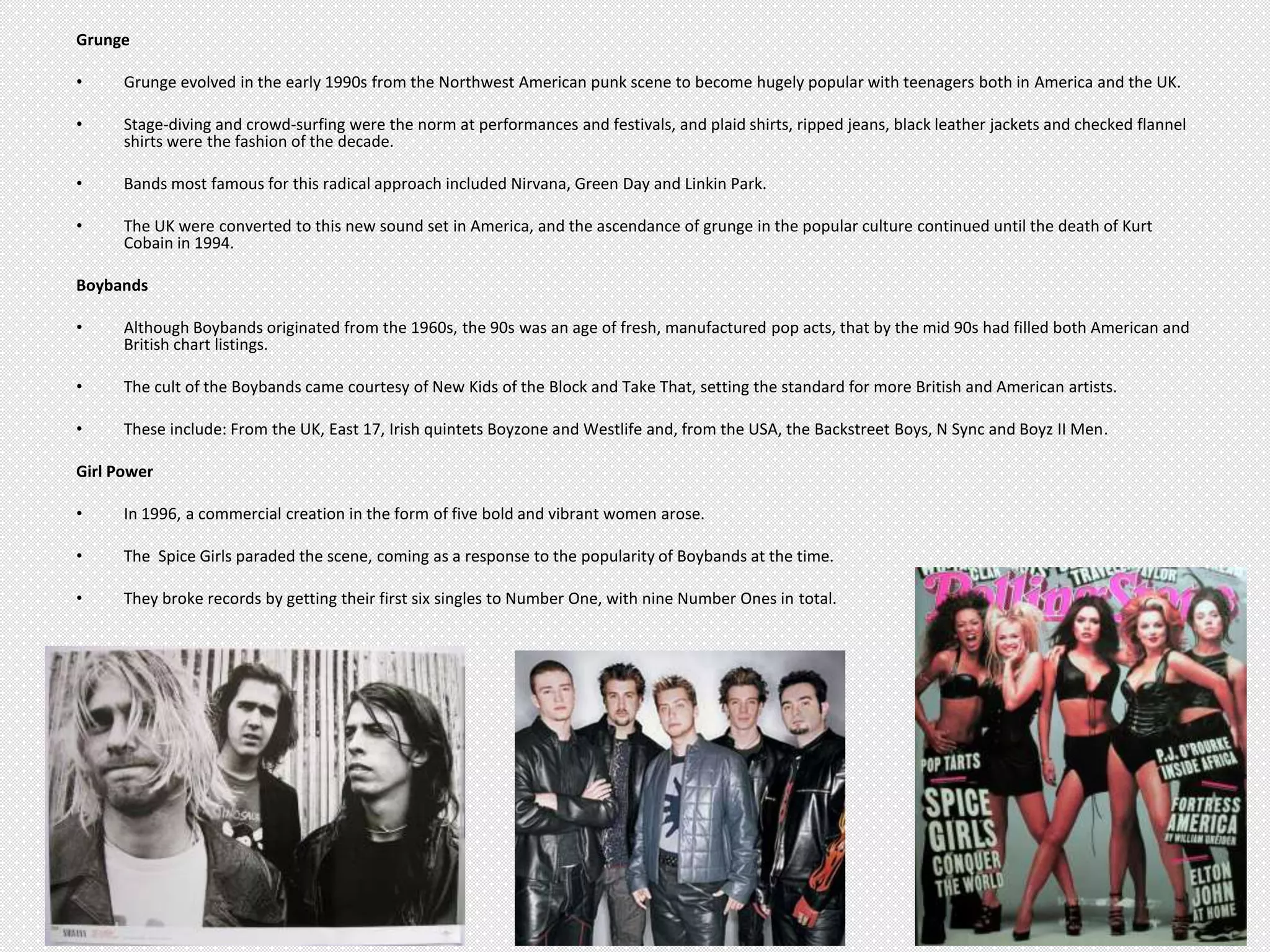 The music industry 1990s | PPTX