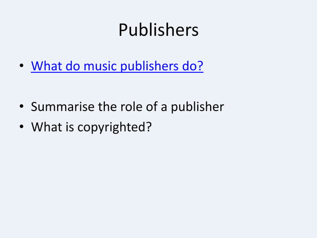 The music industry structure[1] | PPT