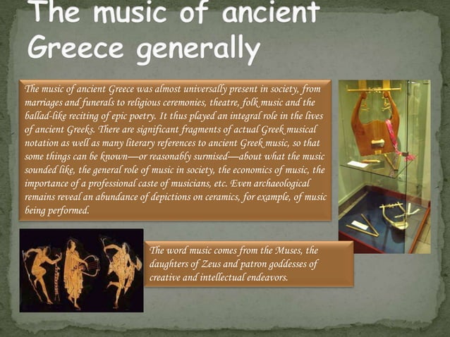 The music of ancient Greece | PPTX